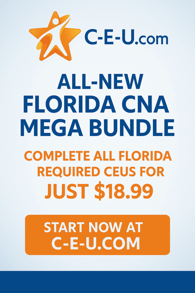 CNA Florida State Required Course Bundle – C-E-U.com
